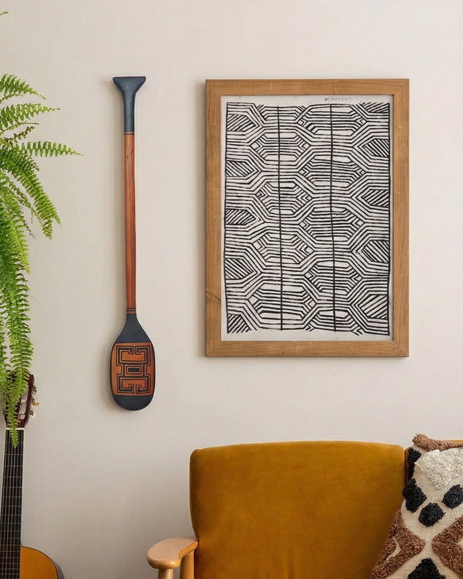 Grafismos Indígenas e Pinturas em Tela – Maniò
